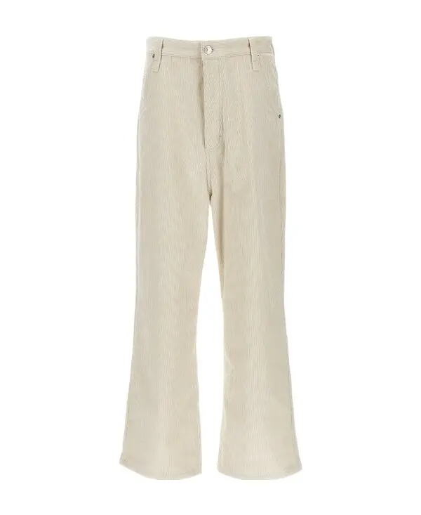 AMI Paris Corduroy Straight Leg Trousers