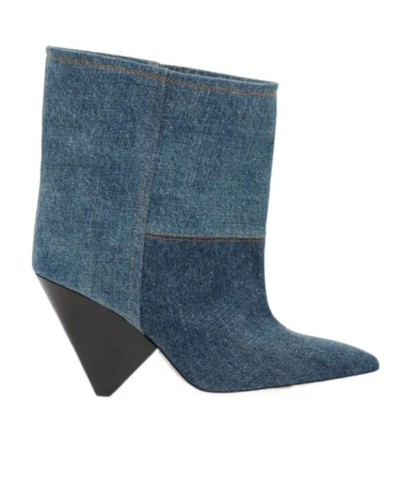 Isabel Marant Étoile Miyako Cowboy Boots - Blue