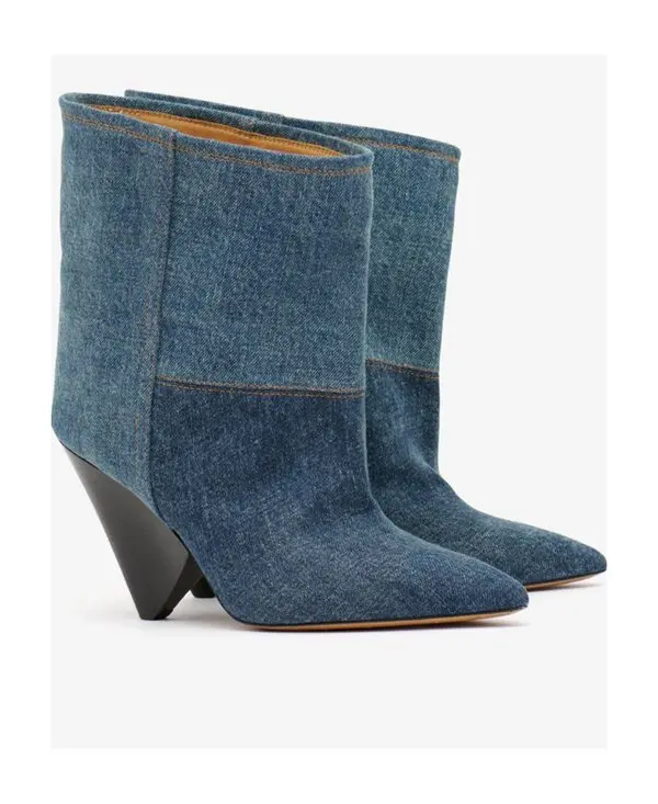 Isabel Marant Étoile Miyako Cowboy Boots - Blue