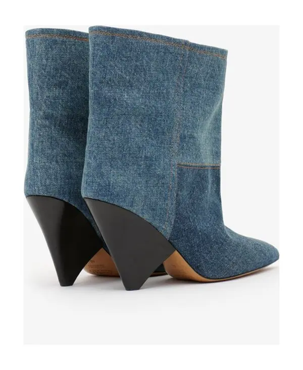 Isabel Marant Étoile Miyako Cowboy Boots - Blue