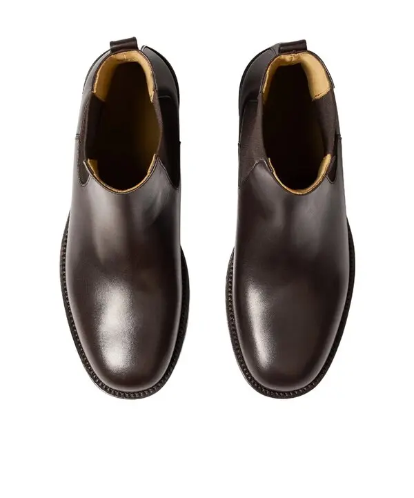 SCAROSSO Elliot Chelsea Boots - Black