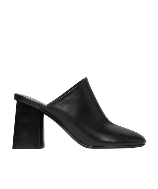 Balenciaga Glove Heeled Mules - Black