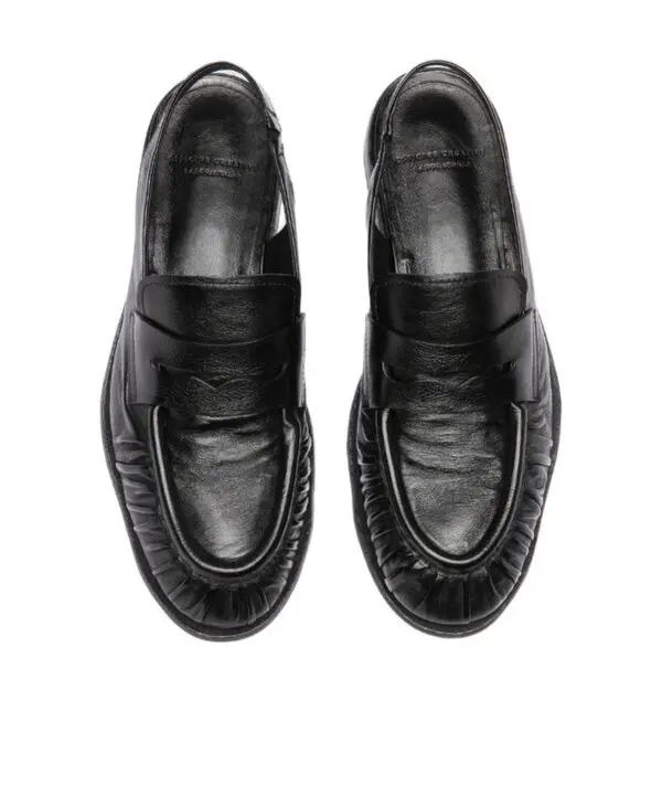 Officine Creative Leather Slingback Loafers