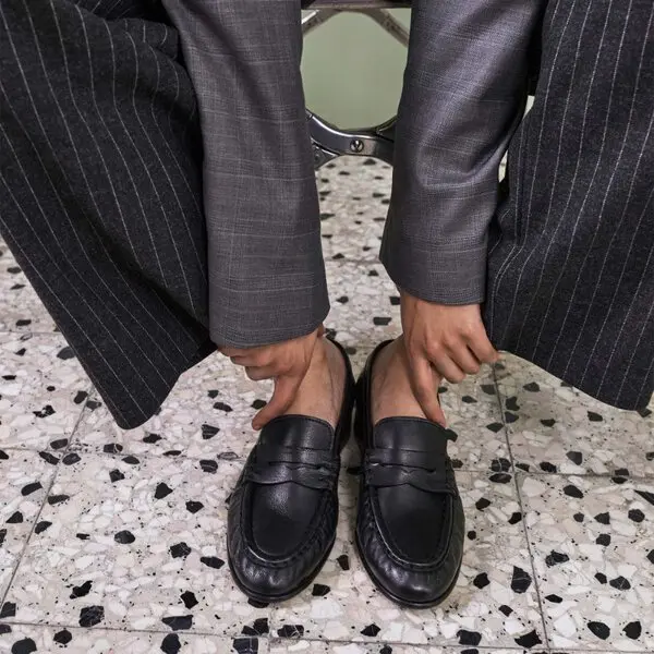 SCAROSSO Mar Tapered Penny Loafers
