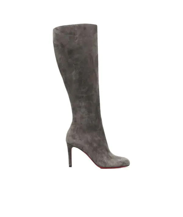 CHRISTIAN LOUBOUTIN Pumppie 80mm Suede Boots