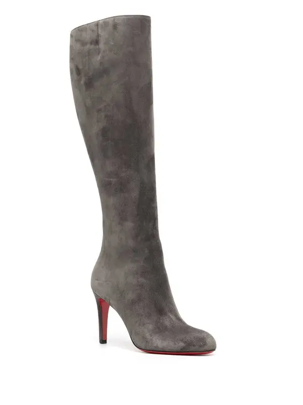 CHRISTIAN LOUBOUTIN Pumppie 80mm Suede Boots