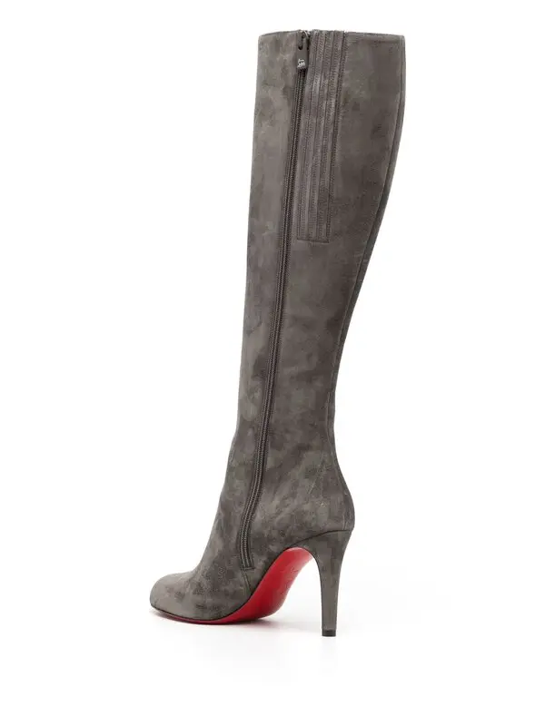 CHRISTIAN LOUBOUTIN Pumppie 80mm Suede Boots