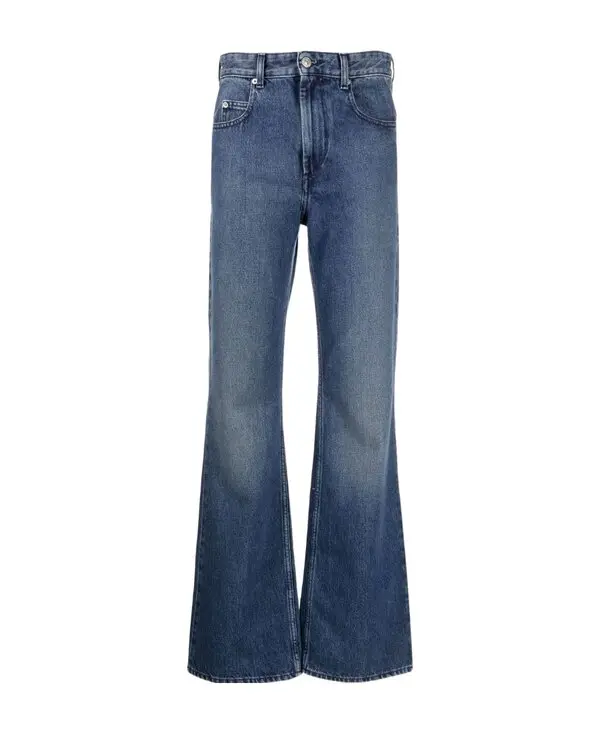 Isabel Marant Étoile Wide-leg High-waisted Jeans