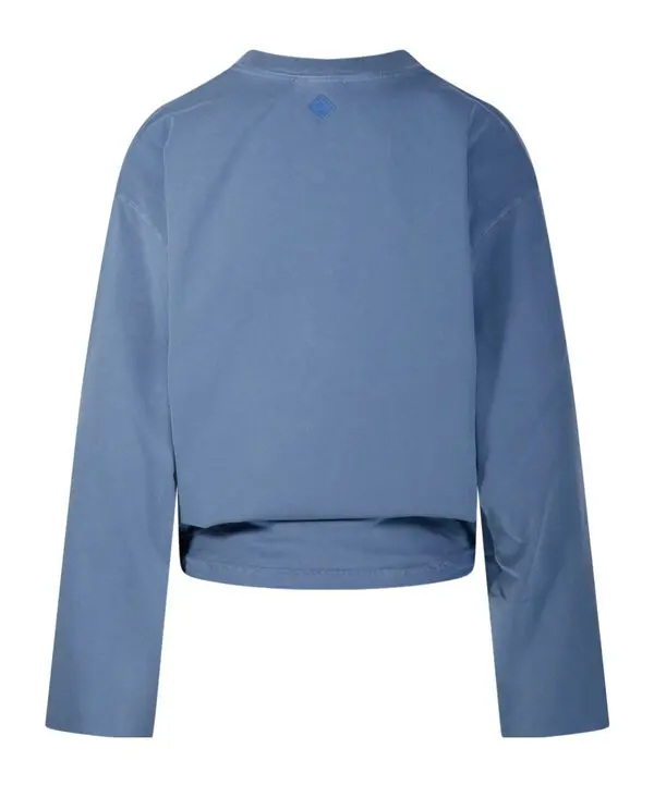HAIKURE Long-sleeved Crewneck T-shirt - Indigo