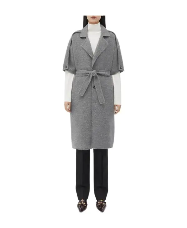 Bottega Veneta Wool Cashmere Single-breasted Coat