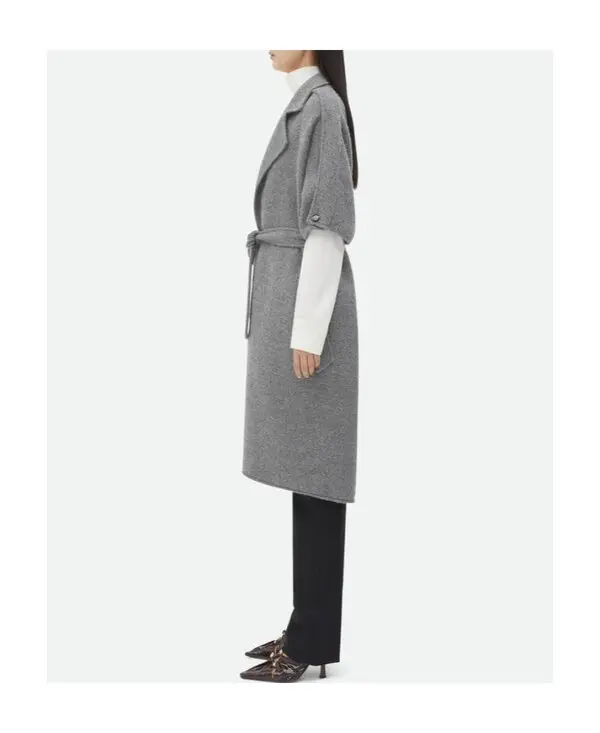 Bottega Veneta Wool Cashmere Single-breasted Coat