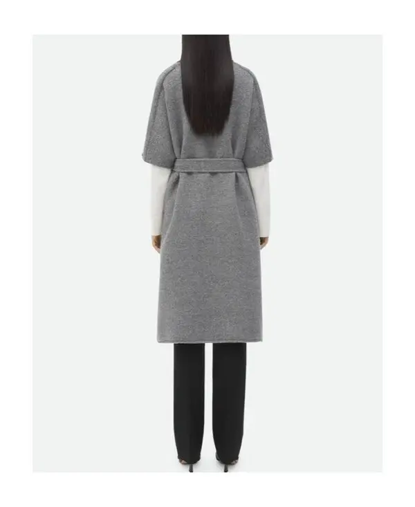 Bottega Veneta Wool Cashmere Single-breasted Coat