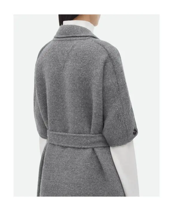 Bottega Veneta Wool Cashmere Single-breasted Coat