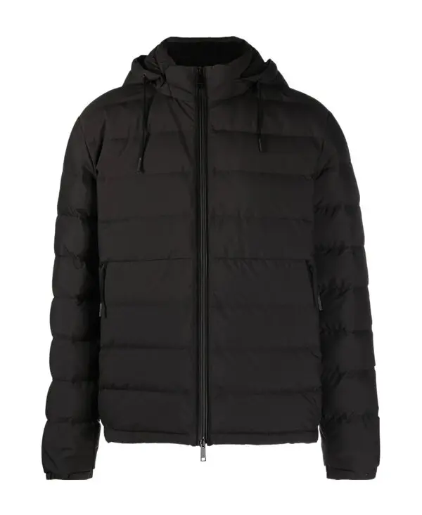 Zegna Quilted Hooded Down Jacket