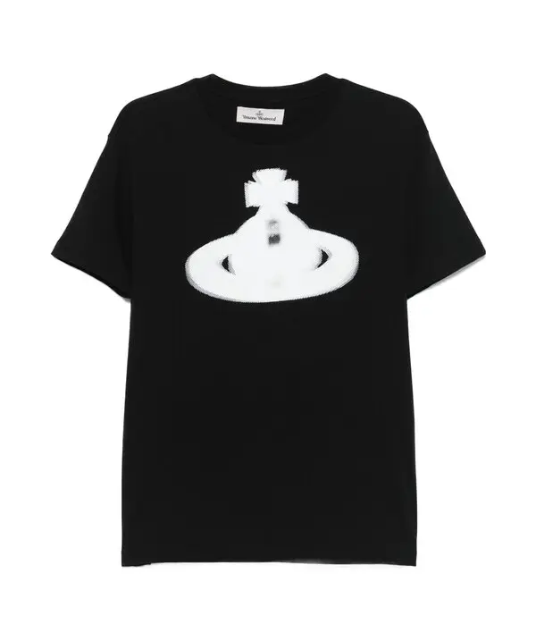 VIVIENNE WESTWOOD Orb Classic Crewneck T-shirt - Black