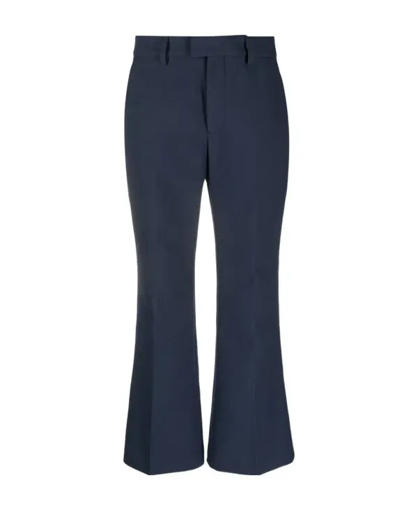 Closed Wide-leg Cropped Trousers