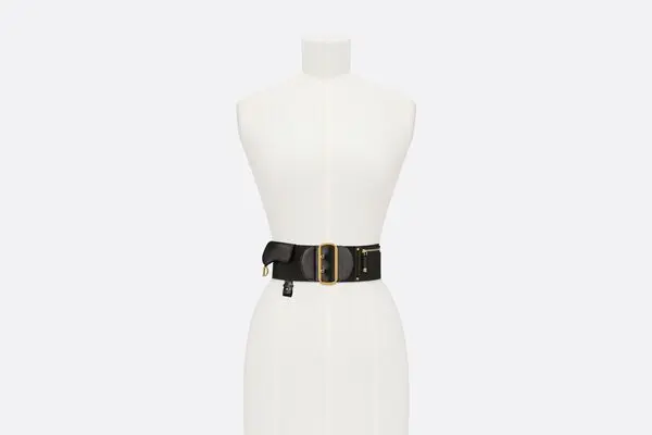 Dior Saddle Belt With D-ring Detail