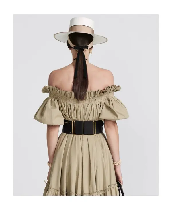 Dior Saddle Belt With D-ring Detail