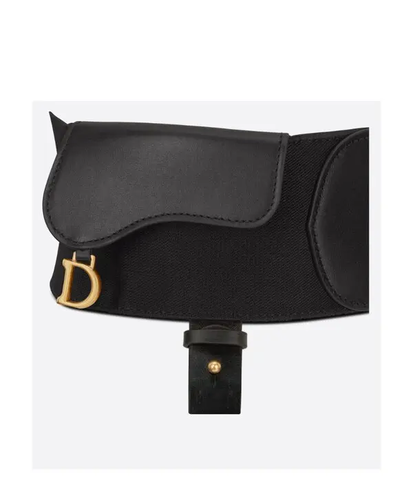 Dior Saddle Belt With D-ring Detail