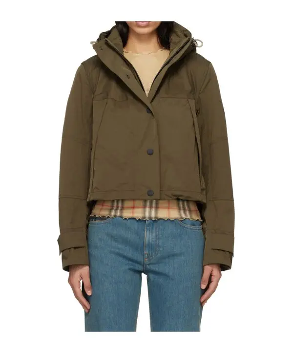 Burberry Norwood Logo Hooded Jacket - No