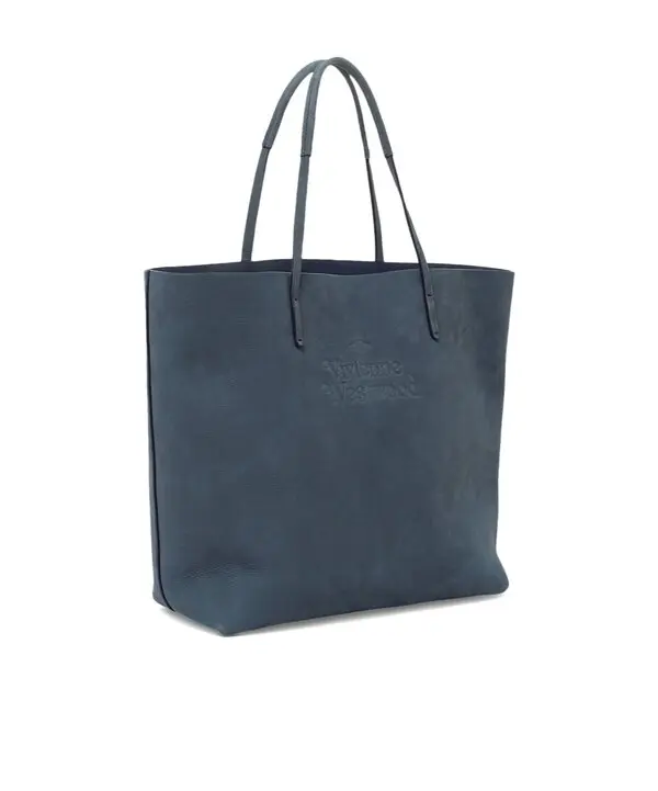 VIVIENNE WESTWOOD Logo Embossed Shopping Bag