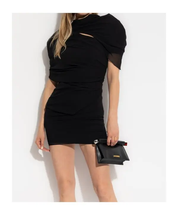 Jacquemus The Castagna Dress - Black