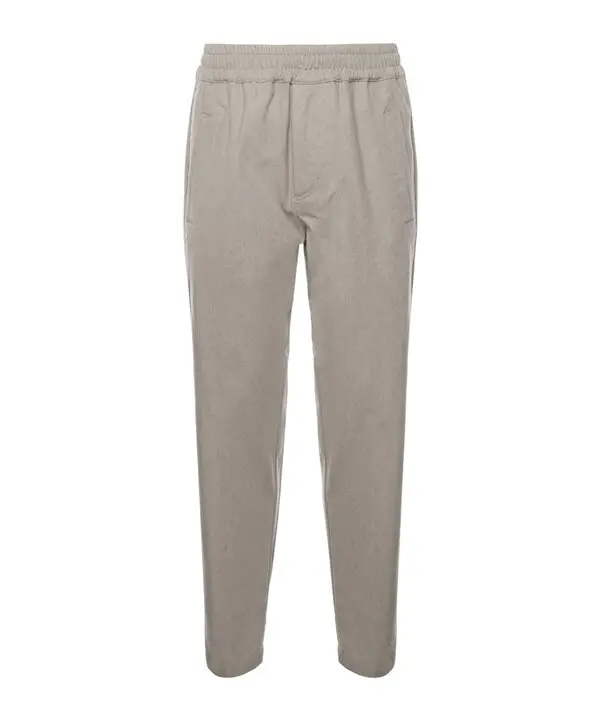 Eleventy Drawstring Relaxed-fit Pants - Gray