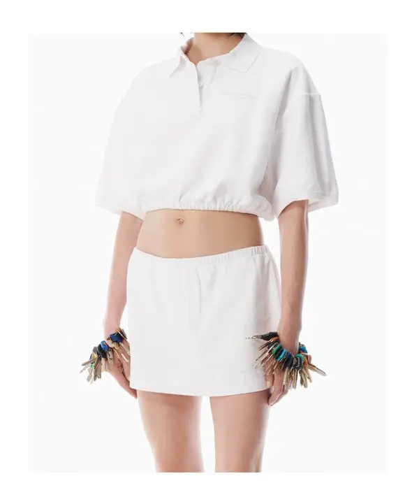 Alexander Wang Elasticated Waistband Buttoned Skirt