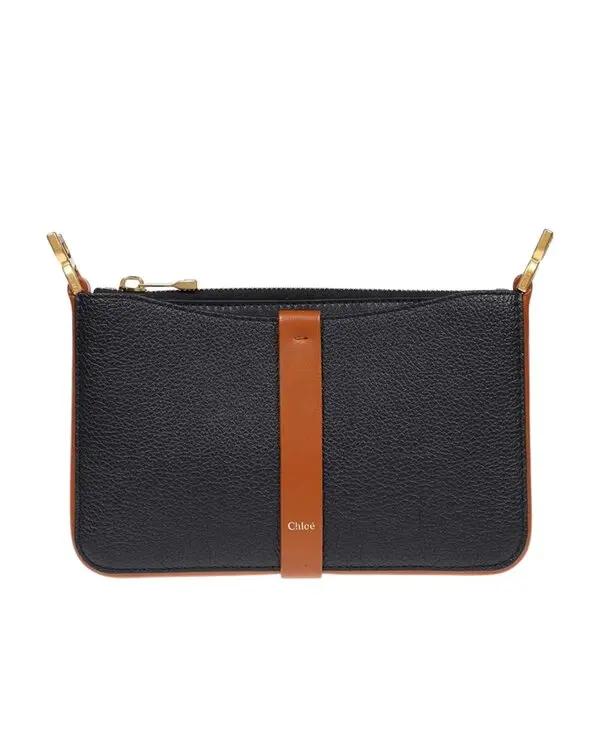 Chloé Marcie Crossbody Bag - Black