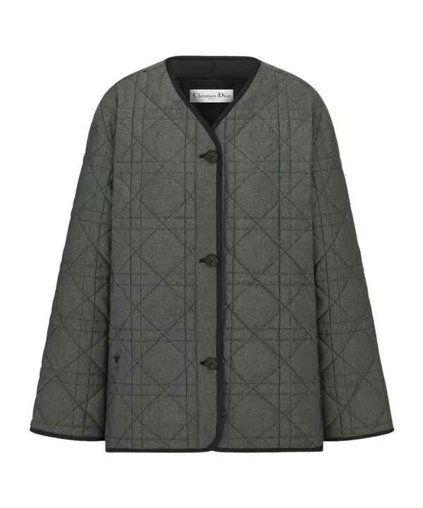 Dior Quilted Macro Cannage Jacket