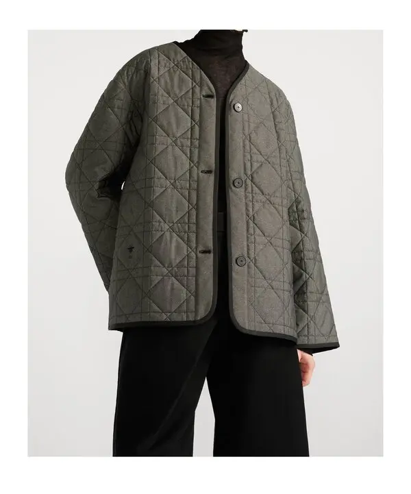 Dior Quilted Macro Cannage Jacket