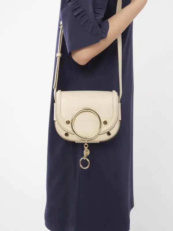 See By Chloé Logo Shoulder Bag - Nude