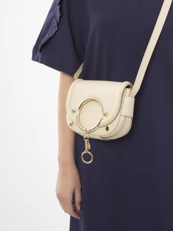See By Chloé Logo Shoulder Bag - Nude