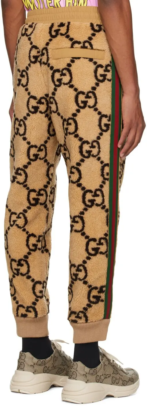 Gucci Gg Jacquard Drawstring Track Pants