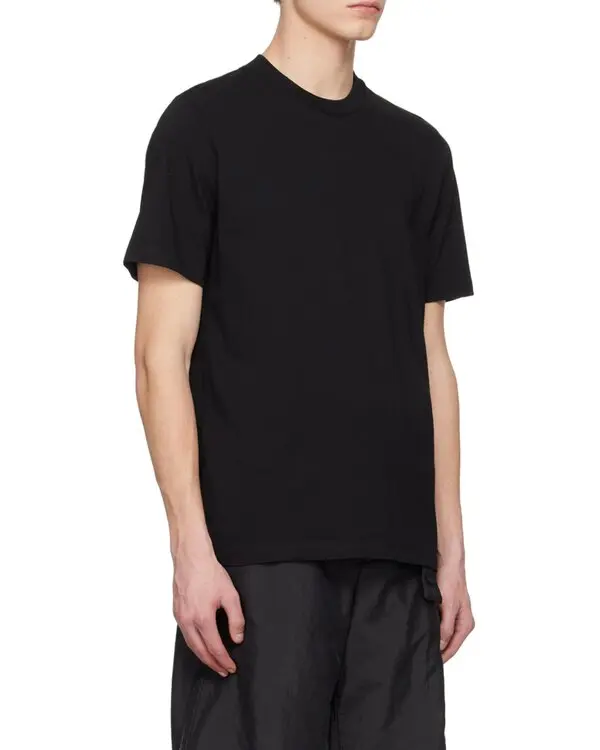 JIL SANDER Short-sleeved Crewneck T-shirt - Black