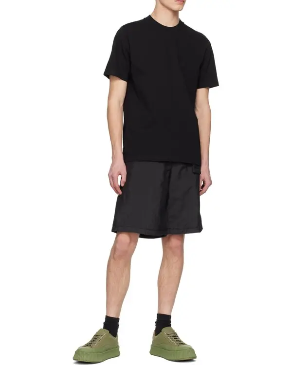JIL SANDER Short-sleeved Crewneck T-shirt - Black