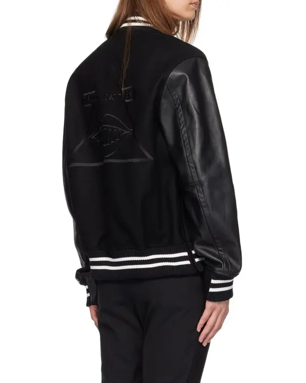 Sacai The Good Vibes Tribe" Bomber Jacket - Black