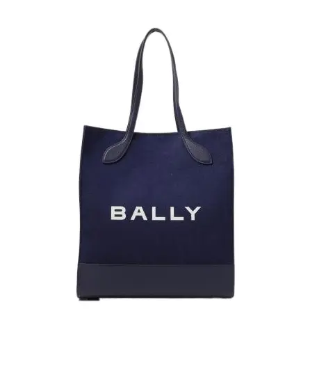 Bally Logo Printed Tote Bag