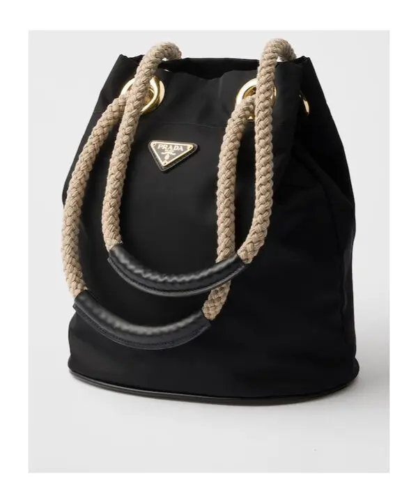 Prada Mariner Re-nylon Small Bucket Bag - Black