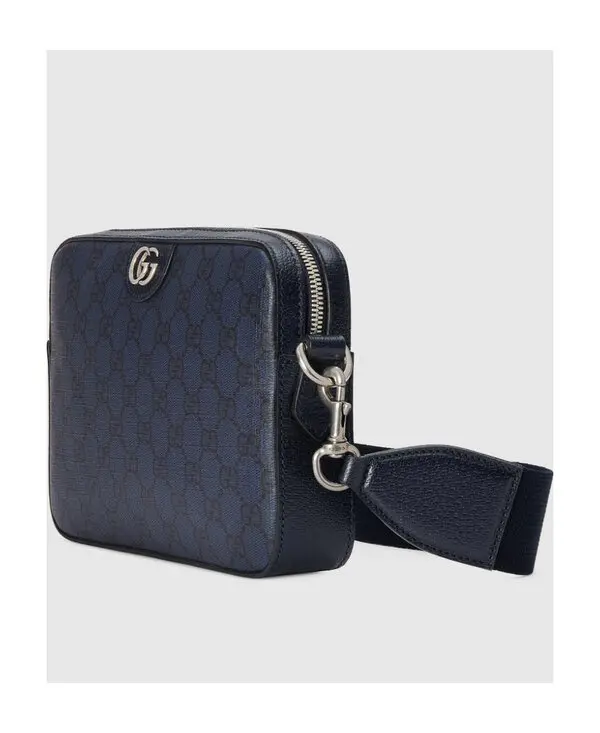 Gucci Ophidia Gg Zipped Shoulder Bag - Black