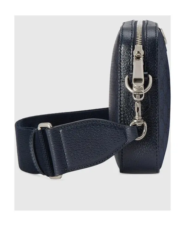 Gucci Ophidia Gg Zipped Shoulder Bag - Black