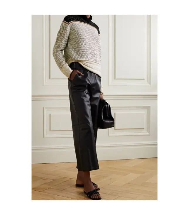 Loro Piana Jacquard Turtleneck Pullover