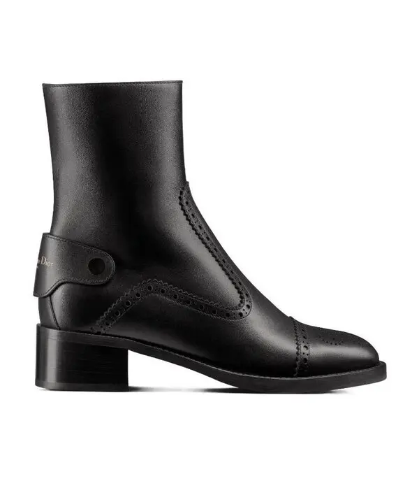 Dior D-folk Heeled Ankle Boots