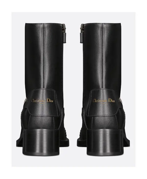 Dior D-folk Heeled Ankle Boots