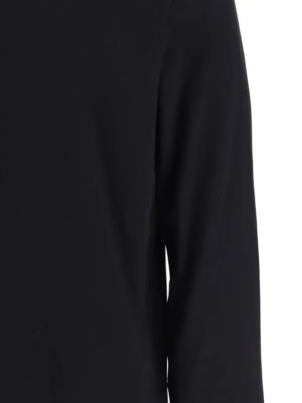 JAMES PERSE Long Sleeved Crew Neck T-shirt - Black