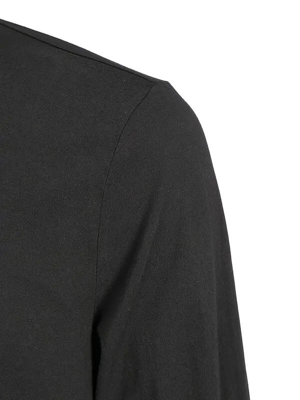 JAMES PERSE Long Sleeved Crew Neck T-shirt - Black