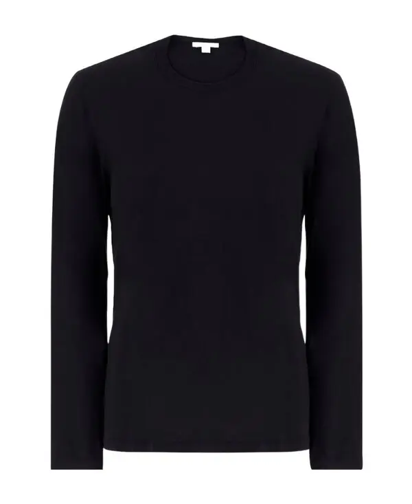 JAMES PERSE Long Sleeved Crew Neck T-shirt - No