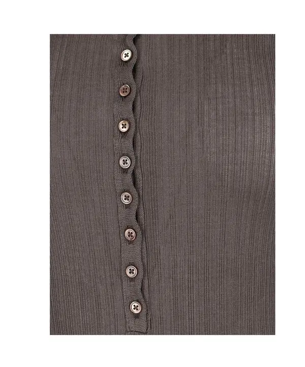 LEMAIRE Ribbed Buttoned Bodysuit