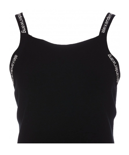 Alexander Wang Logo Jacquard Mini Dress