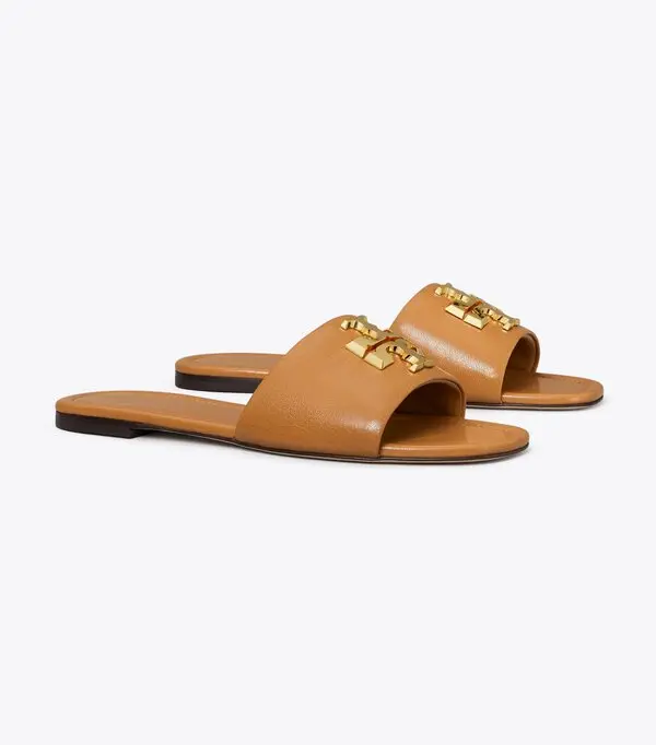 Tory Burch Eleanor Slides - Brown